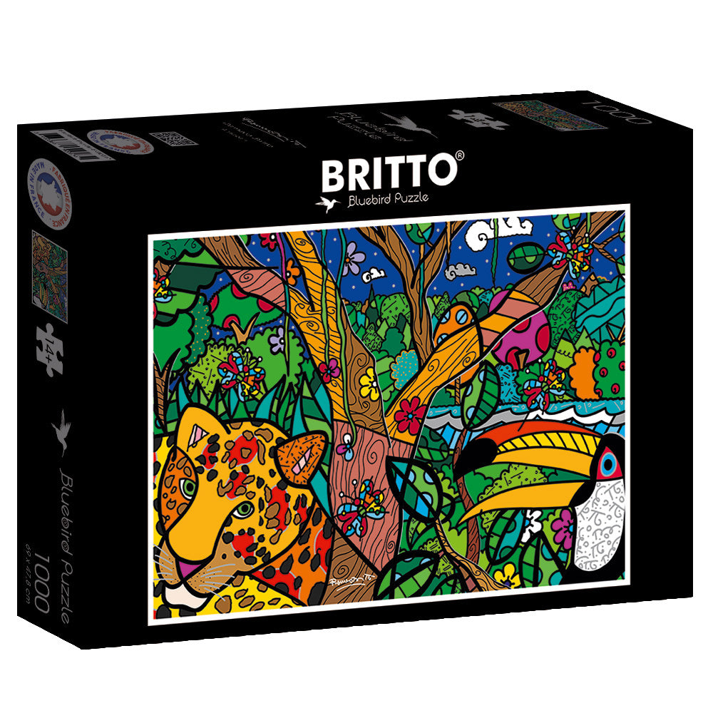 Kaufe Bluebird - Romero Britto - Amazon - 1000 Teile Puzzle – Online bei fluxed.ch | Jetzt entdecken